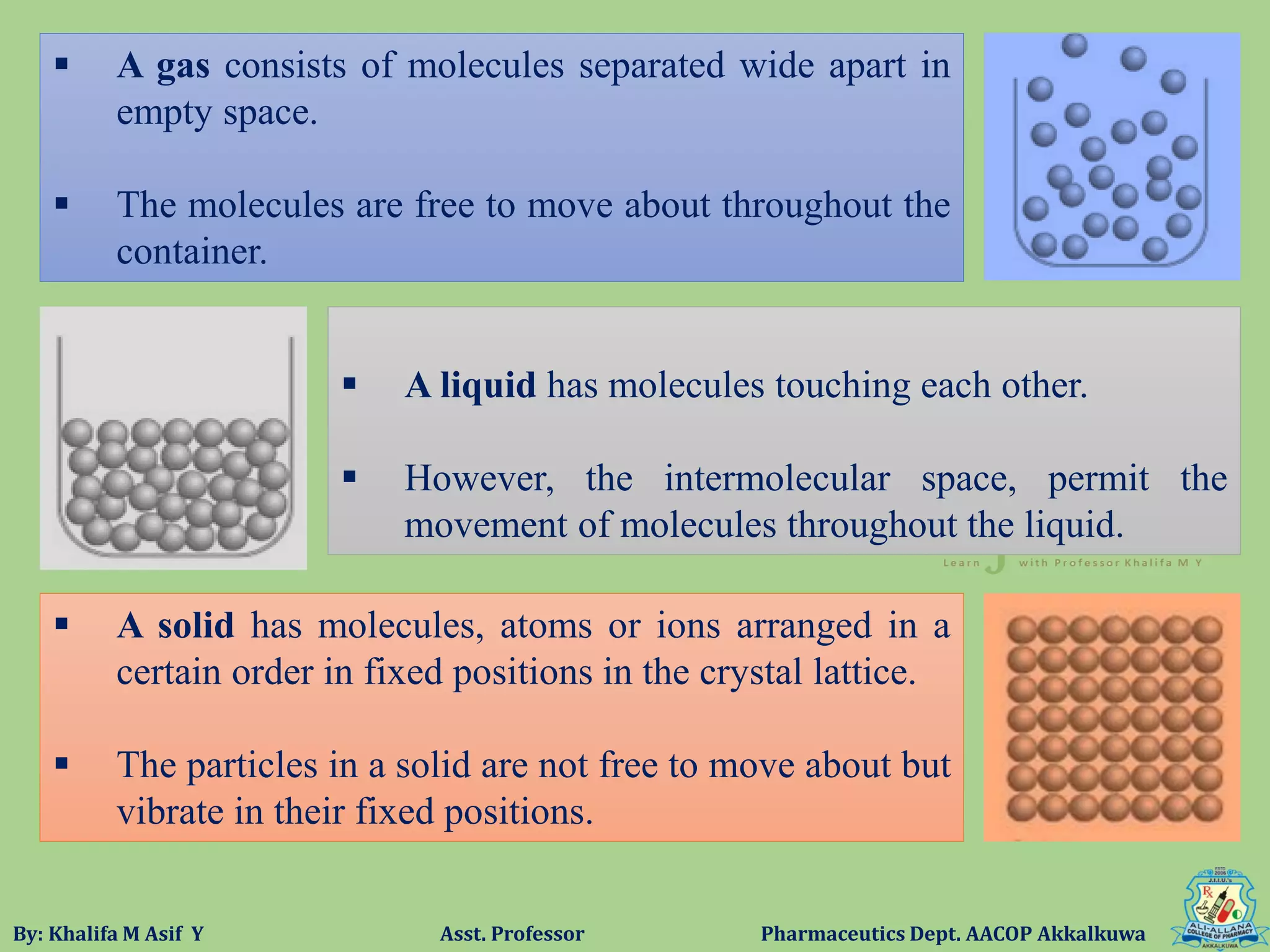 States of Matter and properties of matter | PDF
