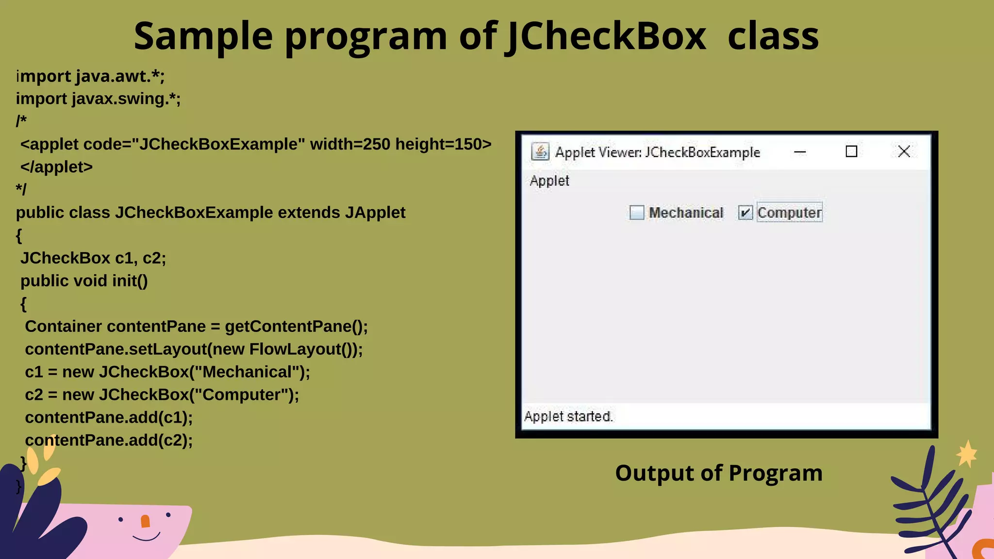 Unit-2 swing and mvc architecture | PDF