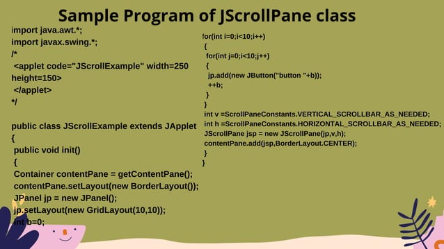 Unit-2 swing and mvc architecture | PDF