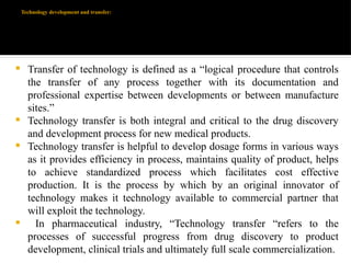 UNIT-IITechnology development and transfer- Introduction.pptx