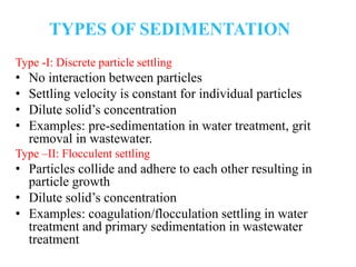 UNIT -II Treatment of water- aeration and sedimentation.ppt