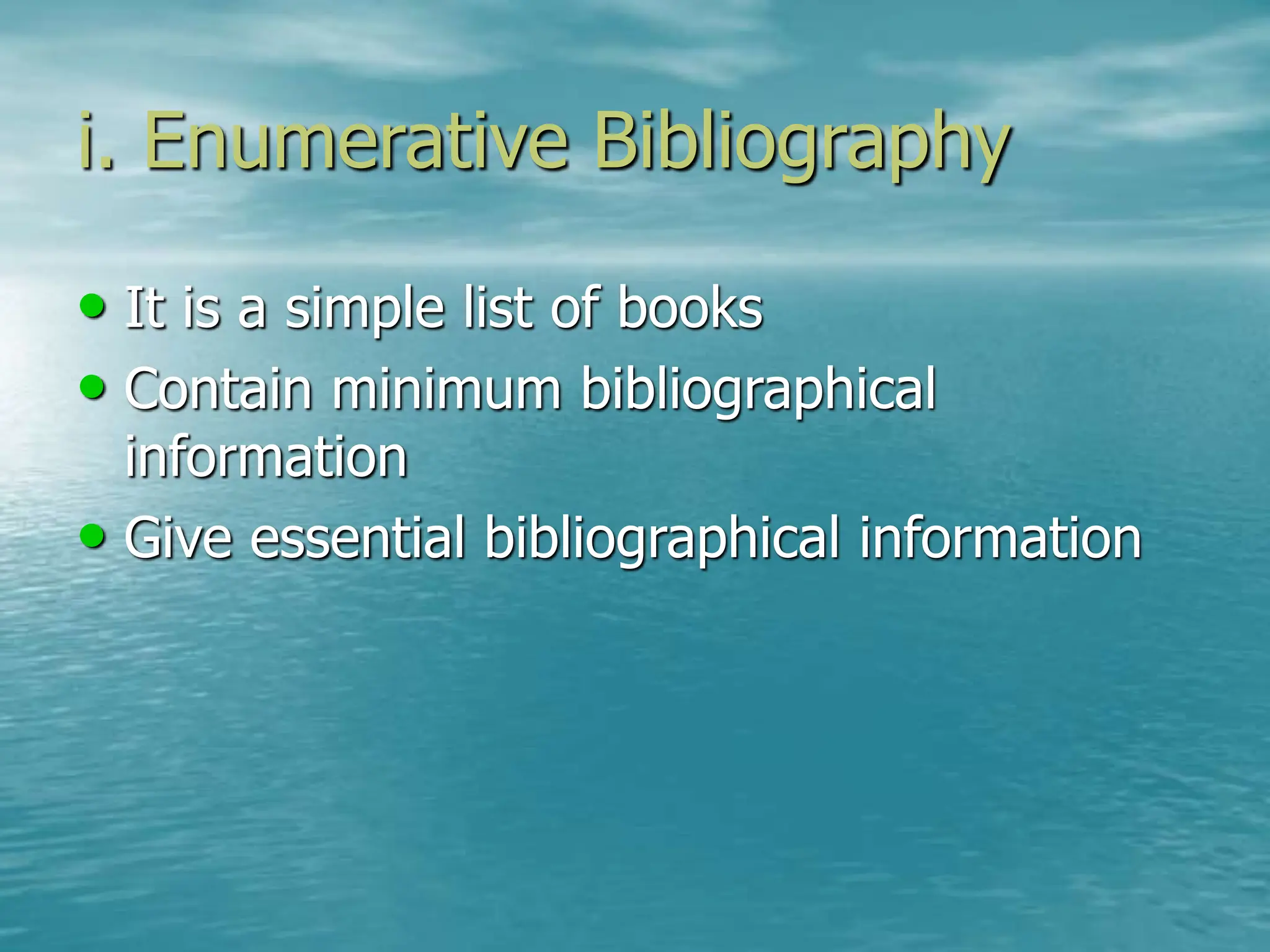 Unit-II (Types of Bibliographies and uses).ppt
