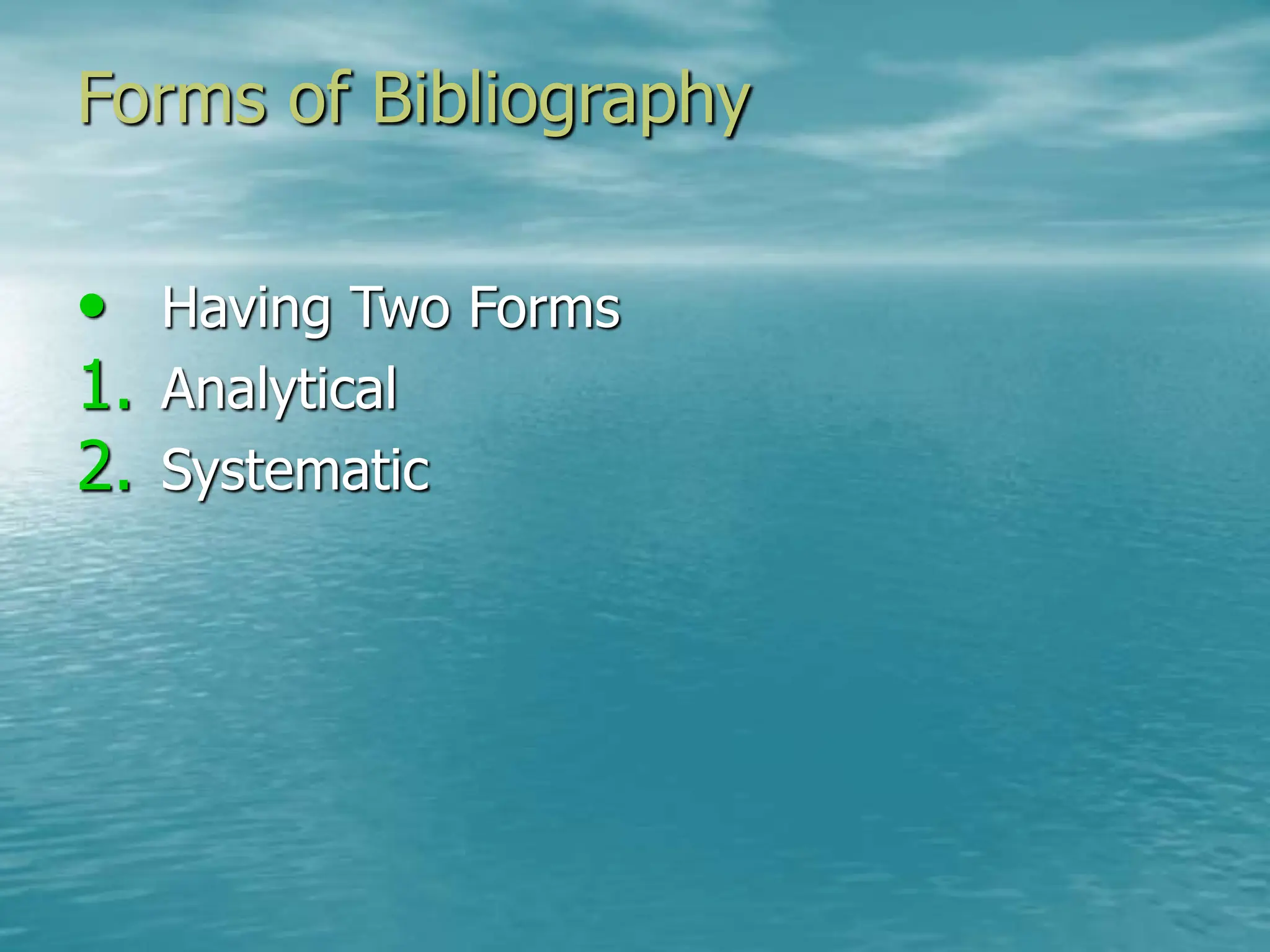 Unit-II (Types of Bibliographies and uses).ppt