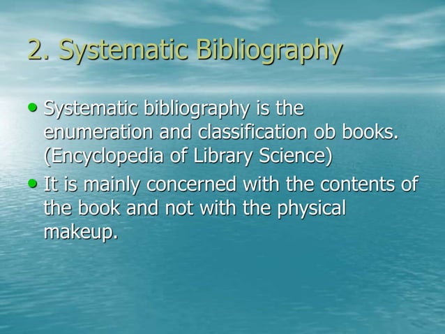 Unit-II (Types of Bibliographies and uses).ppt