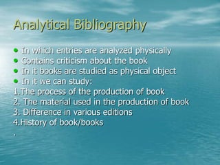 Unit-II (Types of Bibliographies and uses).ppt