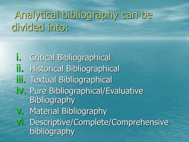 Unit-II (Types of Bibliographies and uses).ppt