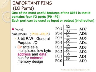 8051 Microcontroller | PPTX