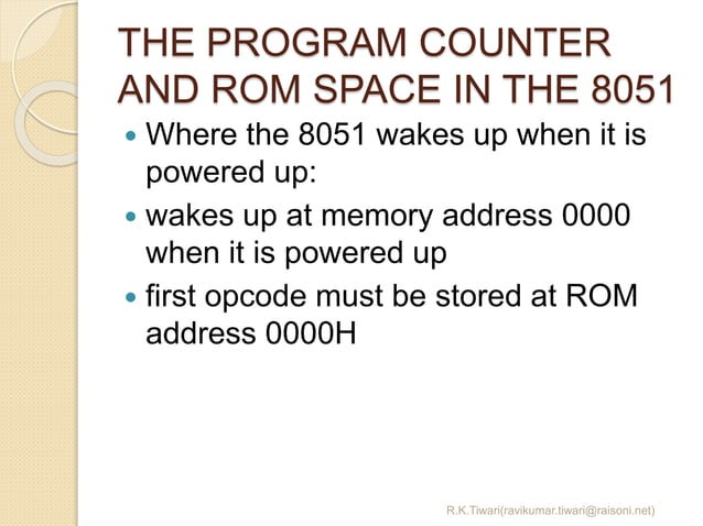 8051 Assembly Language Programming | PPTX 8051 Assembly Language Programming | PPTX