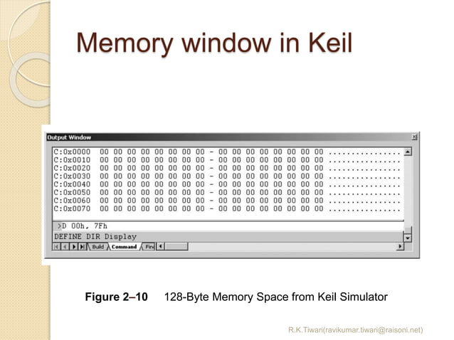 8051 Assembly Language Programming Pptx