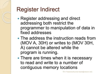 8051 Addressing modes | PPTX