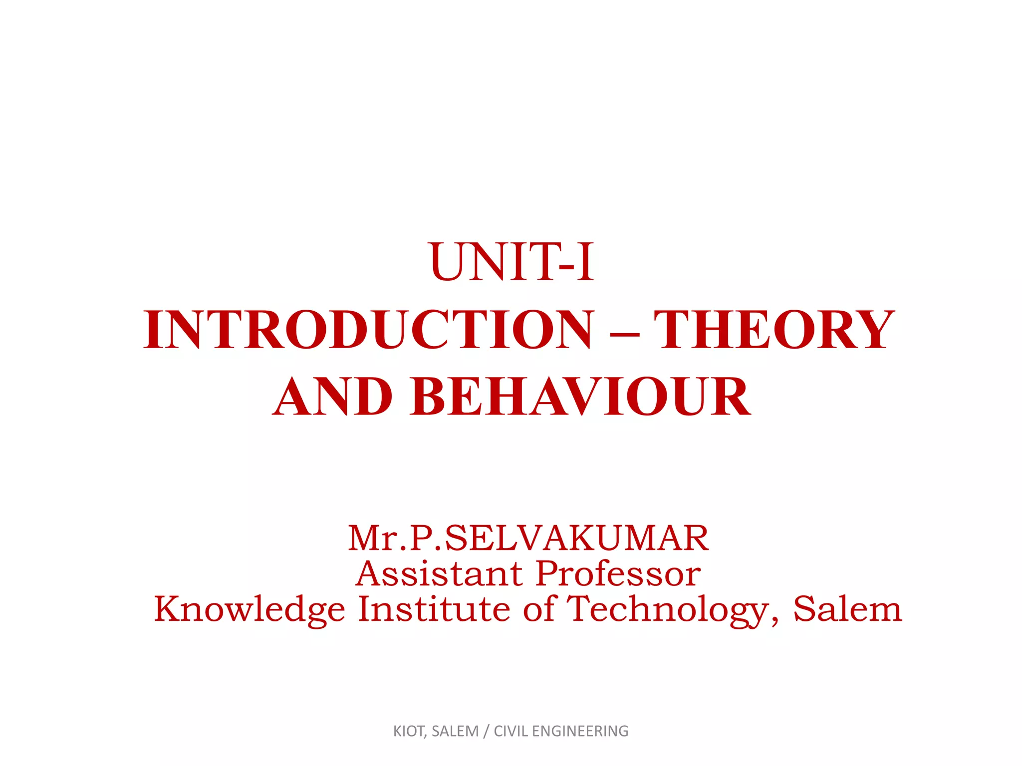 Unit I Losses of prestress and deflection | PPTX