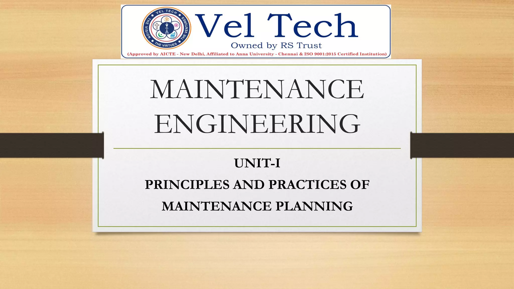 maintenance engineering | PDF | Civil Engineering Industry | Industries