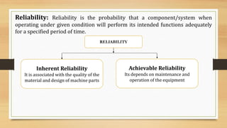 maintenance engineering | PDF