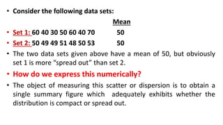 Unit-I Measures of Dispersion- Biostatistics - Ravinandan A P.pdf