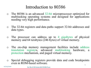Unit-I_new Introduction to 80386 RMK.ppt