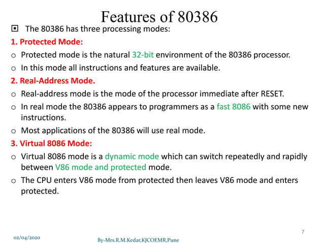 Unit-I_new Introduction to 80386 RMK.ppt