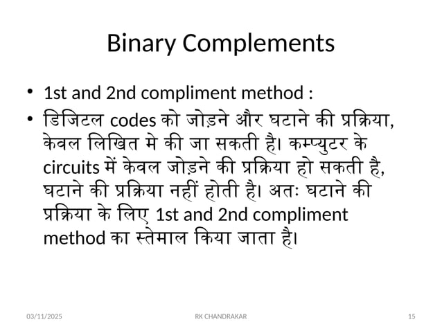 Number system, binary, decimal, hexadecimal | PPTX