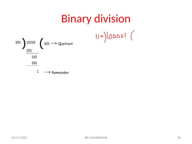 Number system, binary, decimal, hexadecimal | PPTX