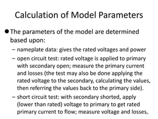 UNIT -I per unit calculation,EQUIVALENT CIRCUIT | PPT