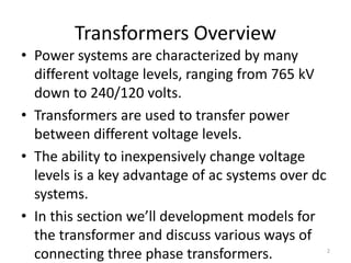 UNIT -I per unit calculation,EQUIVALENT CIRCUIT | PPT
