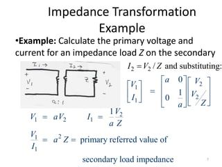 UNIT -I per unit calculation,EQUIVALENT CIRCUIT | PPT
