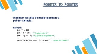 Unit-I Pointer Data structure.pptx