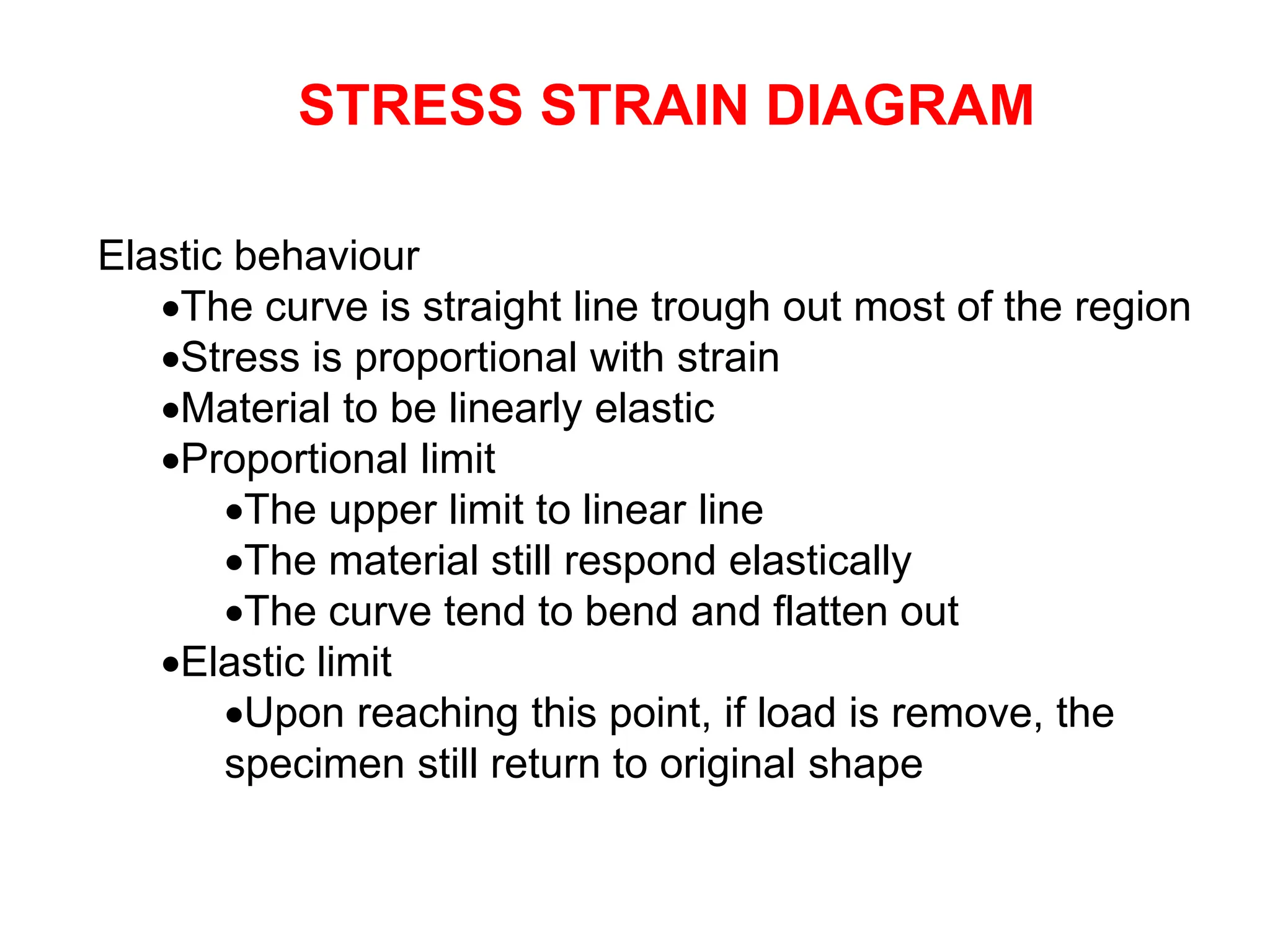 Stress and strain Introduction to stress and strain, stress strain ...