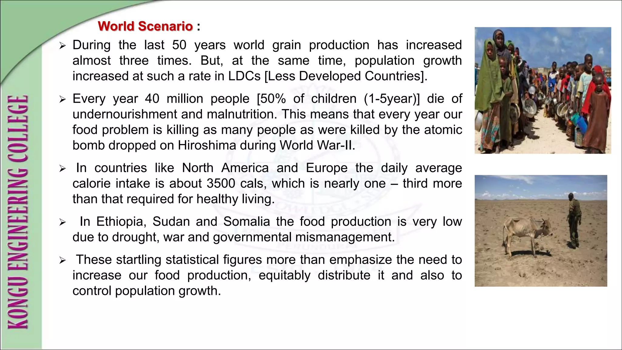 Environmental Science - Food and Land Resources | PPT