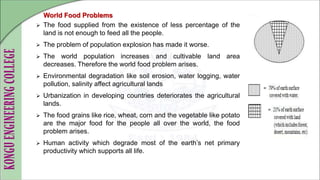 Environmental Science - Food and Land Resources | PPT