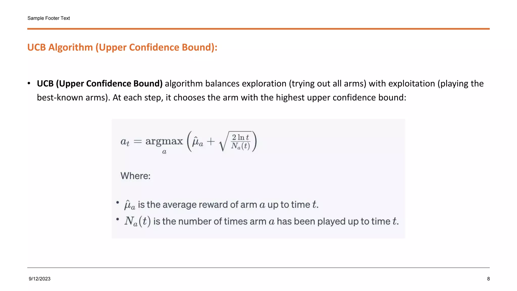 UNIT - I Reinforcement Learning .pptx | Physics | Science