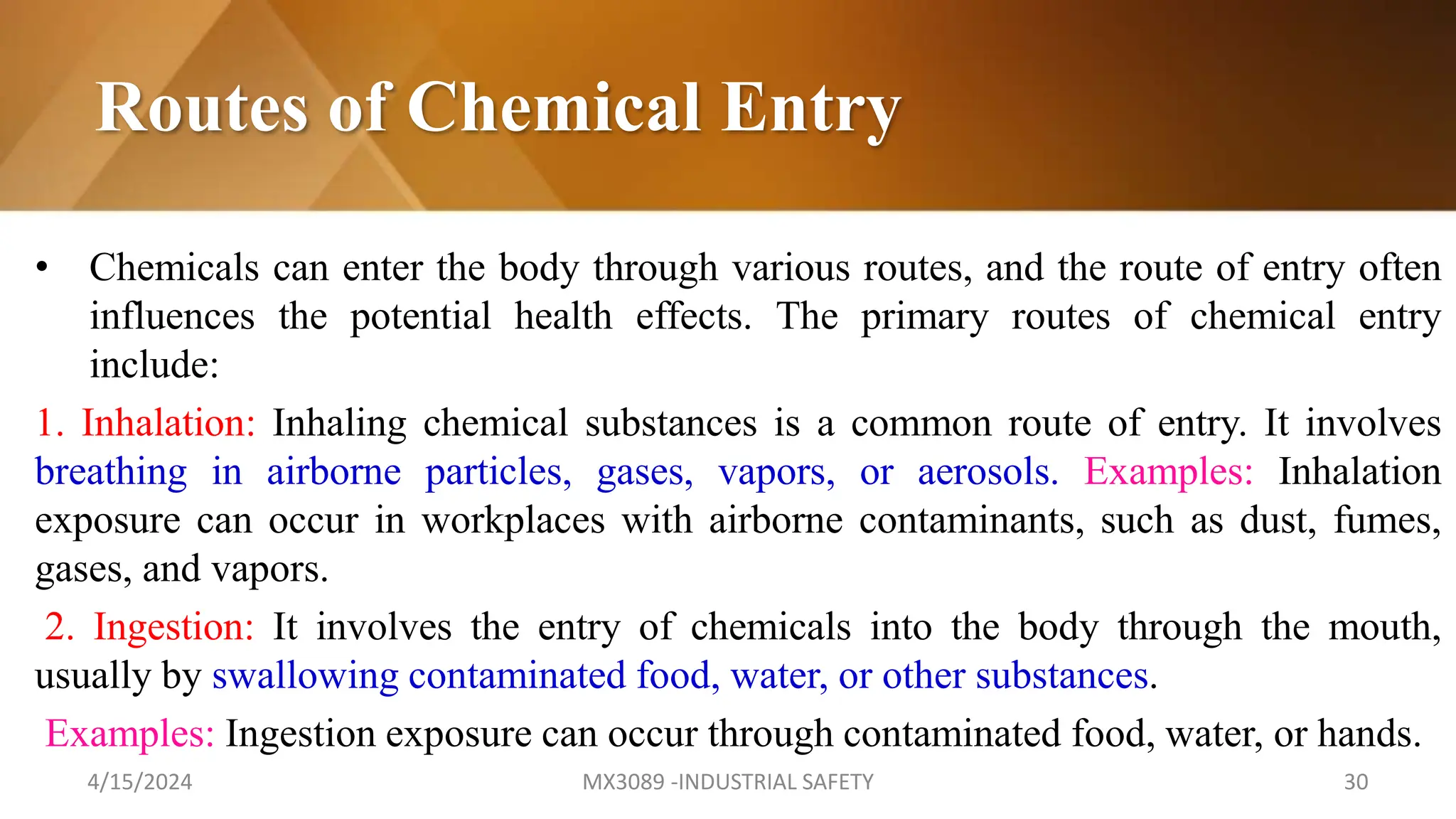 Industrial Safety Unit-I SAFETY TERMINOLOGIES | PPTX