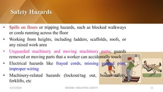 Industrial Safety Unit-I SAFETY TERMINOLOGIES | PPTX