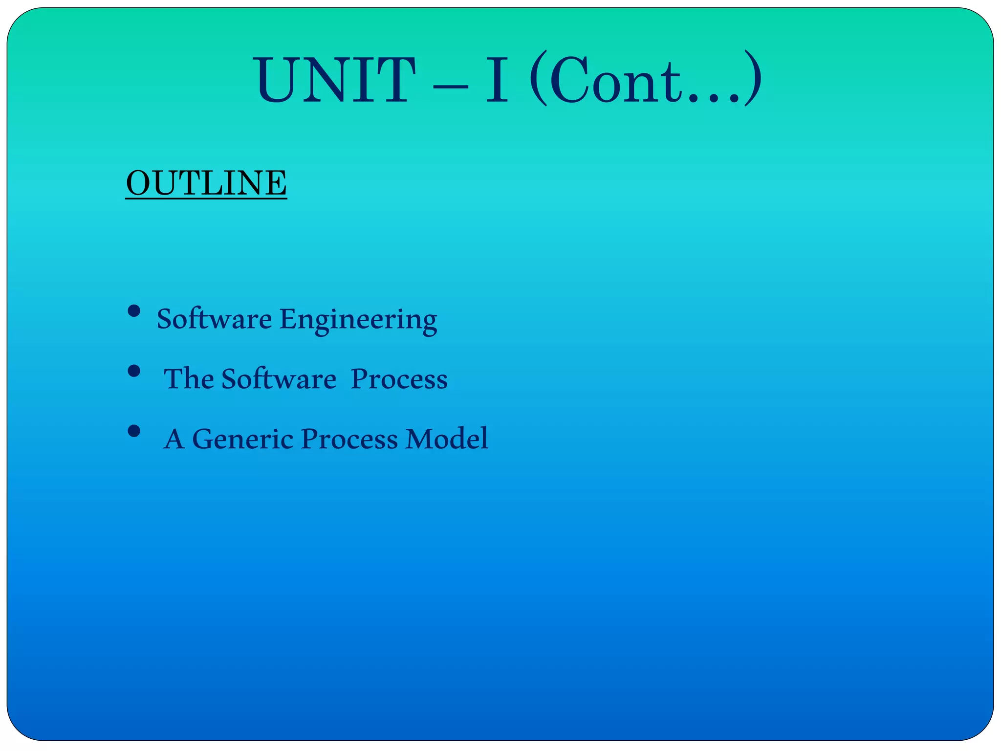 Software Engineering | PPT