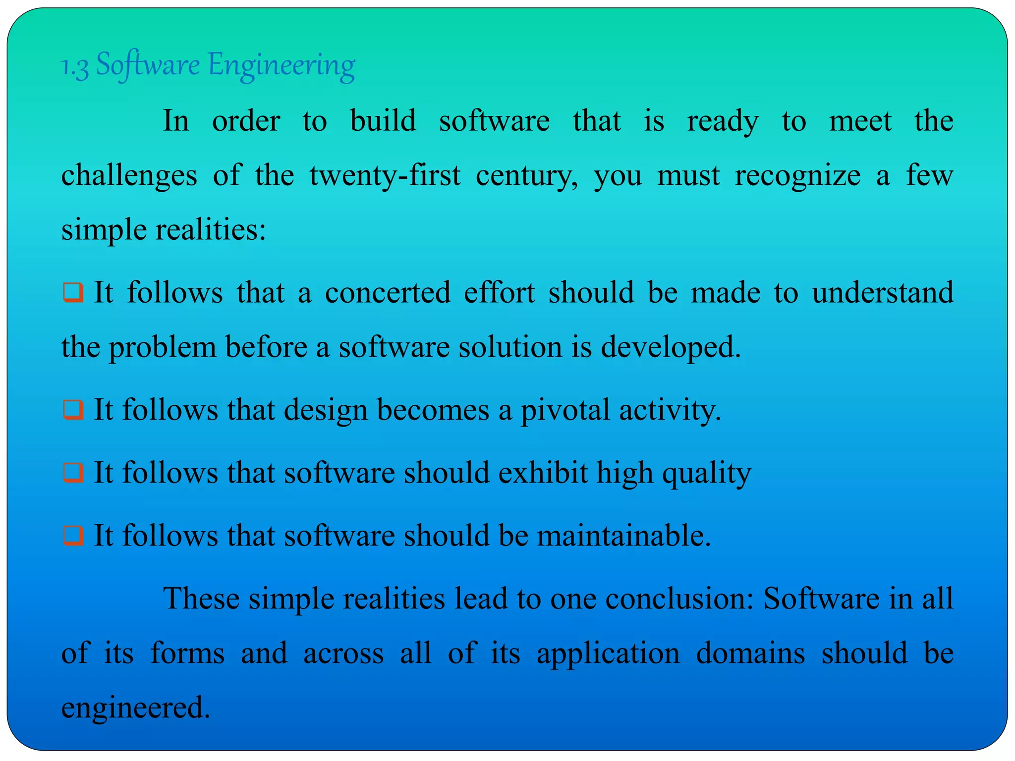 Software Engineering | PPT
