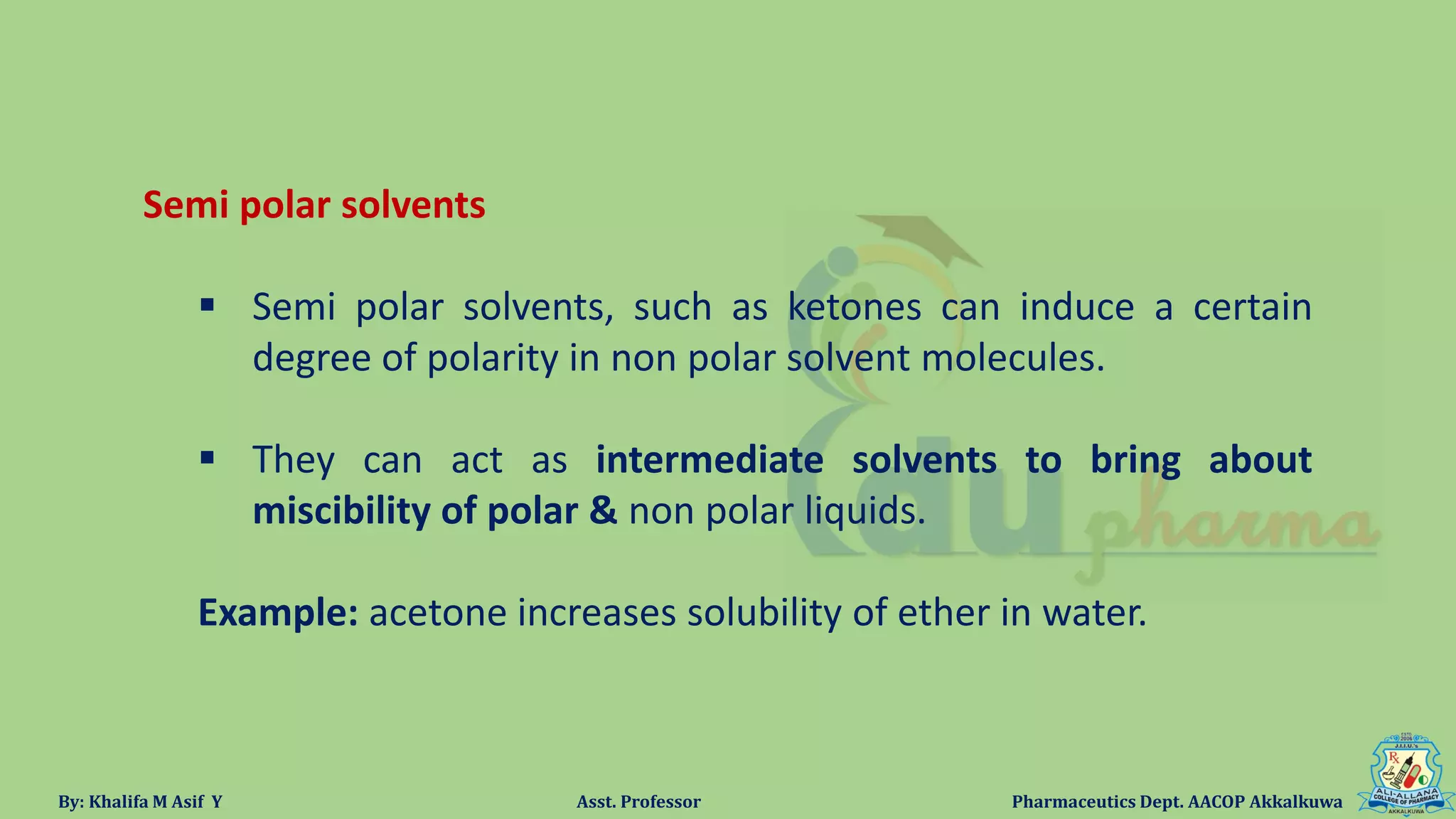 Solubility of drugs | PDF