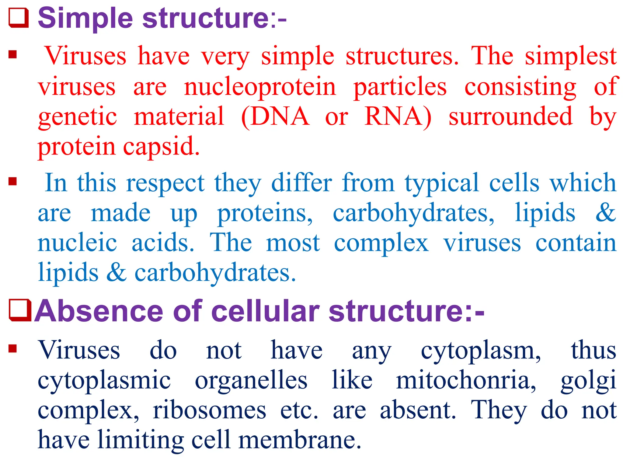 Unit - I Structure, Symmetry _ Cultivation of Viruses PPT.pptx ...