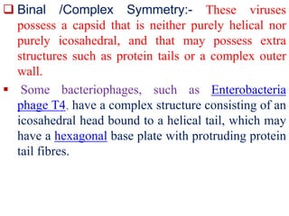 Unit - I Structure, Symmetry _ Cultivation of Viruses PPT.pptx