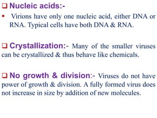 Unit - I Structure, Symmetry _ Cultivation of Viruses PPT.pptx ...
