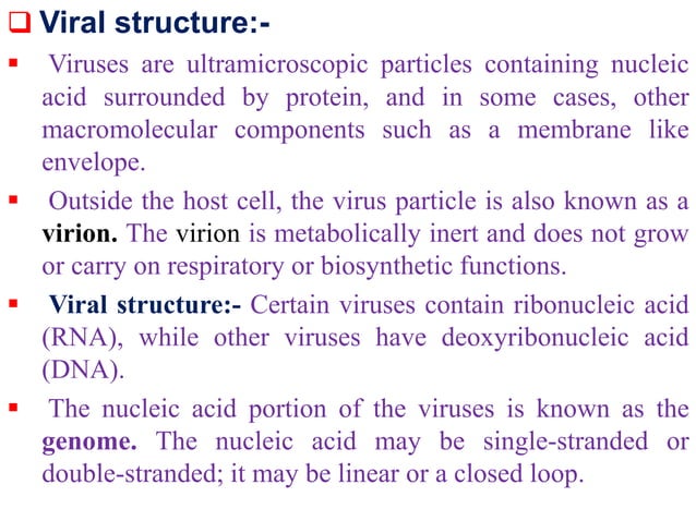 Unit - I Structure, Symmetry _ Cultivation of Viruses PPT.pptx