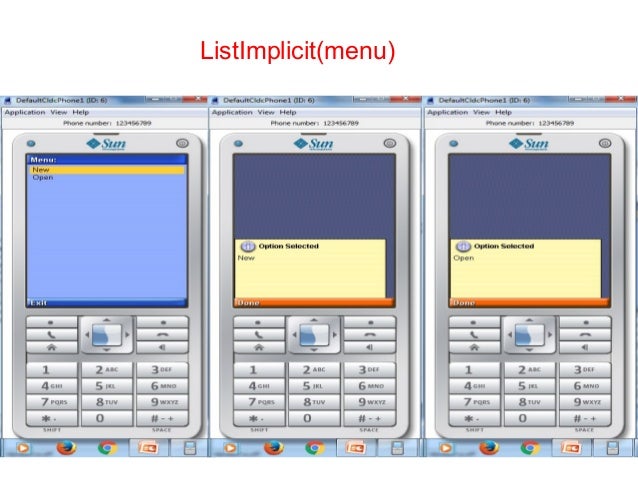 Mobile Application Development J2me Unit 4 Jntu