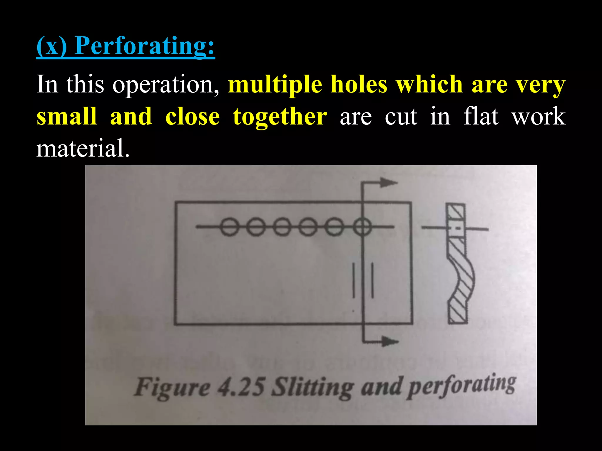 Unit 4-SHEET METAL PROCESSES | PPTX