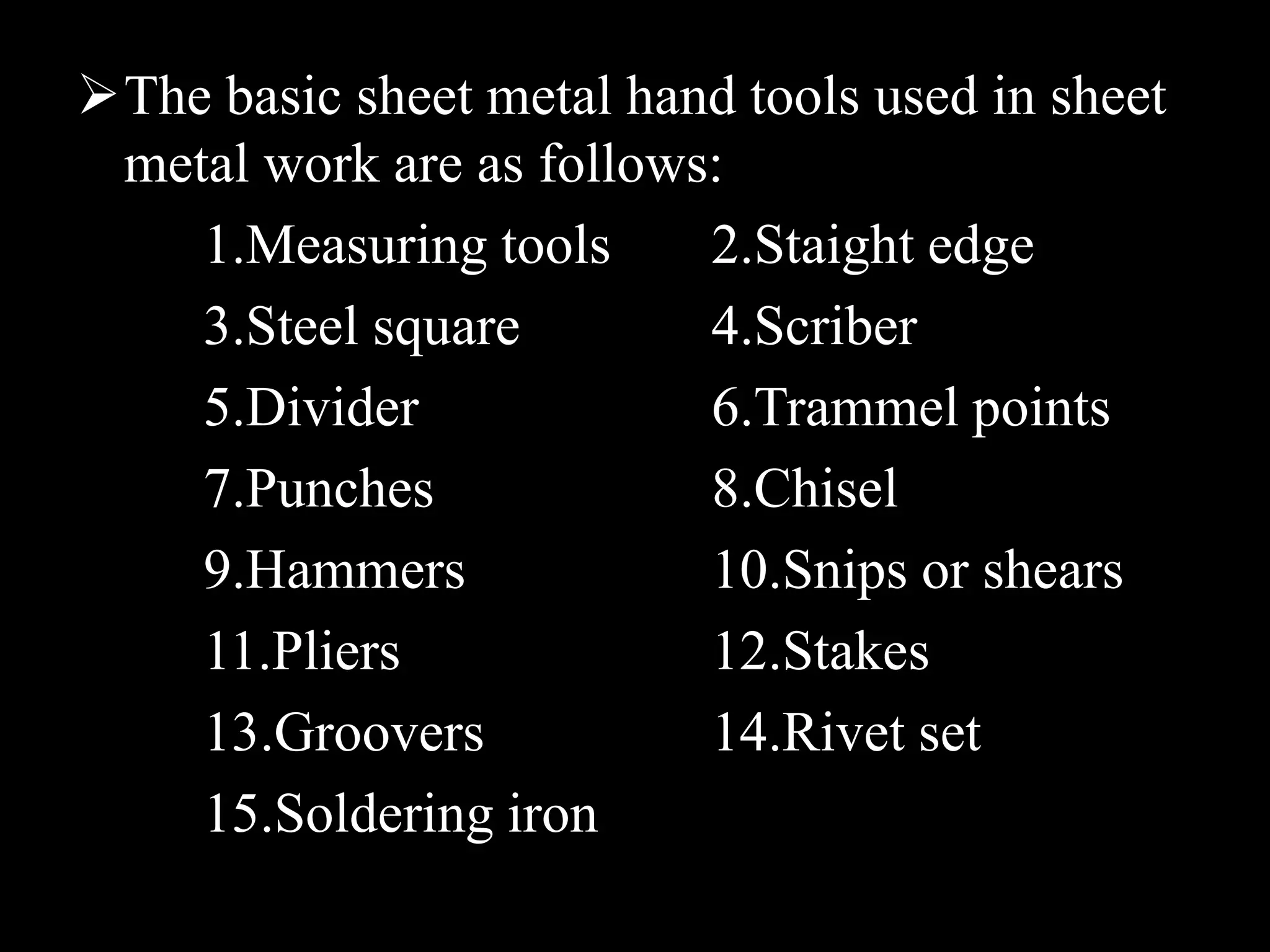 Unit 4-SHEET METAL PROCESSES | PPTX