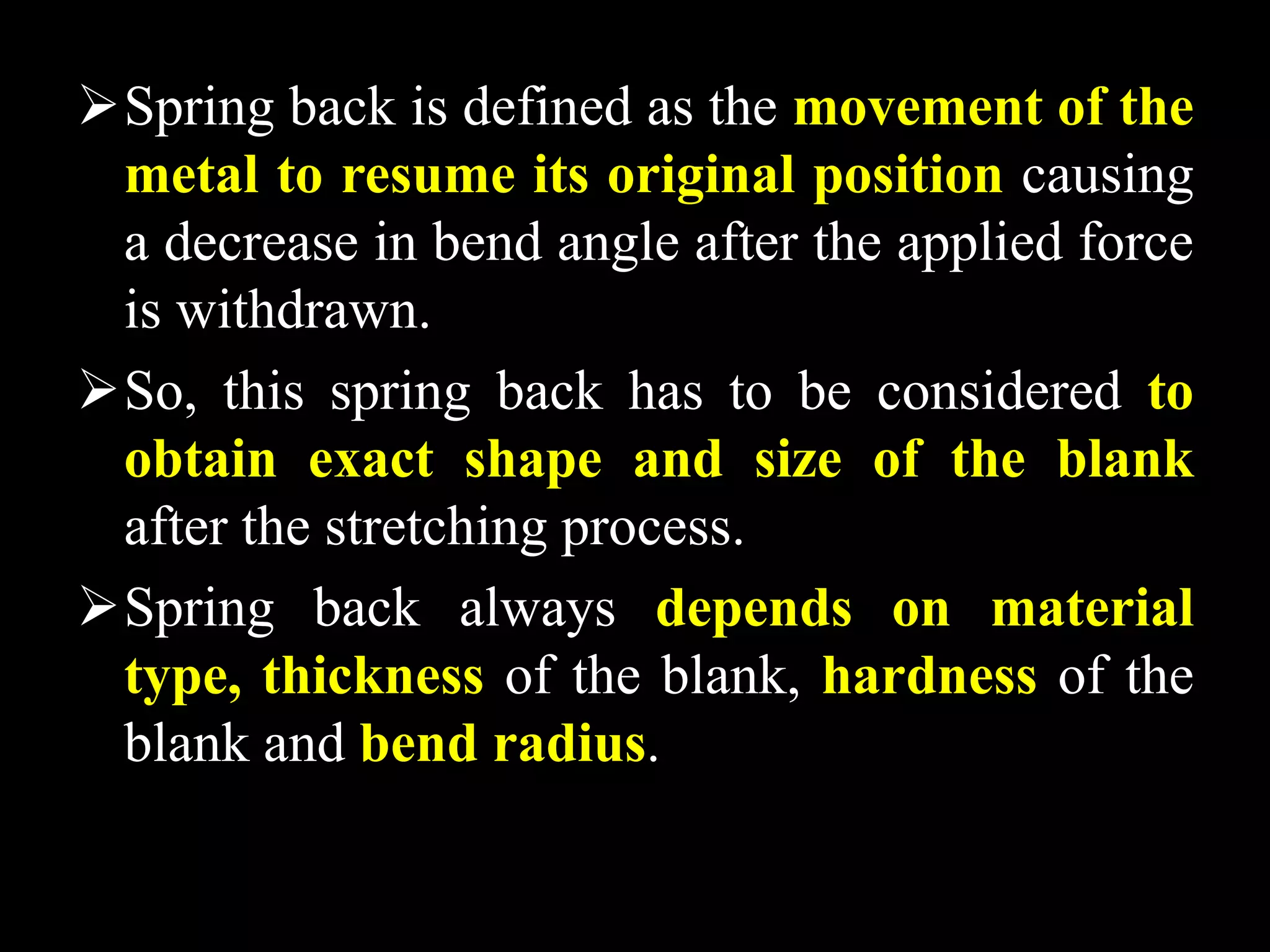 Unit 4-SHEET METAL PROCESSES | PPTX