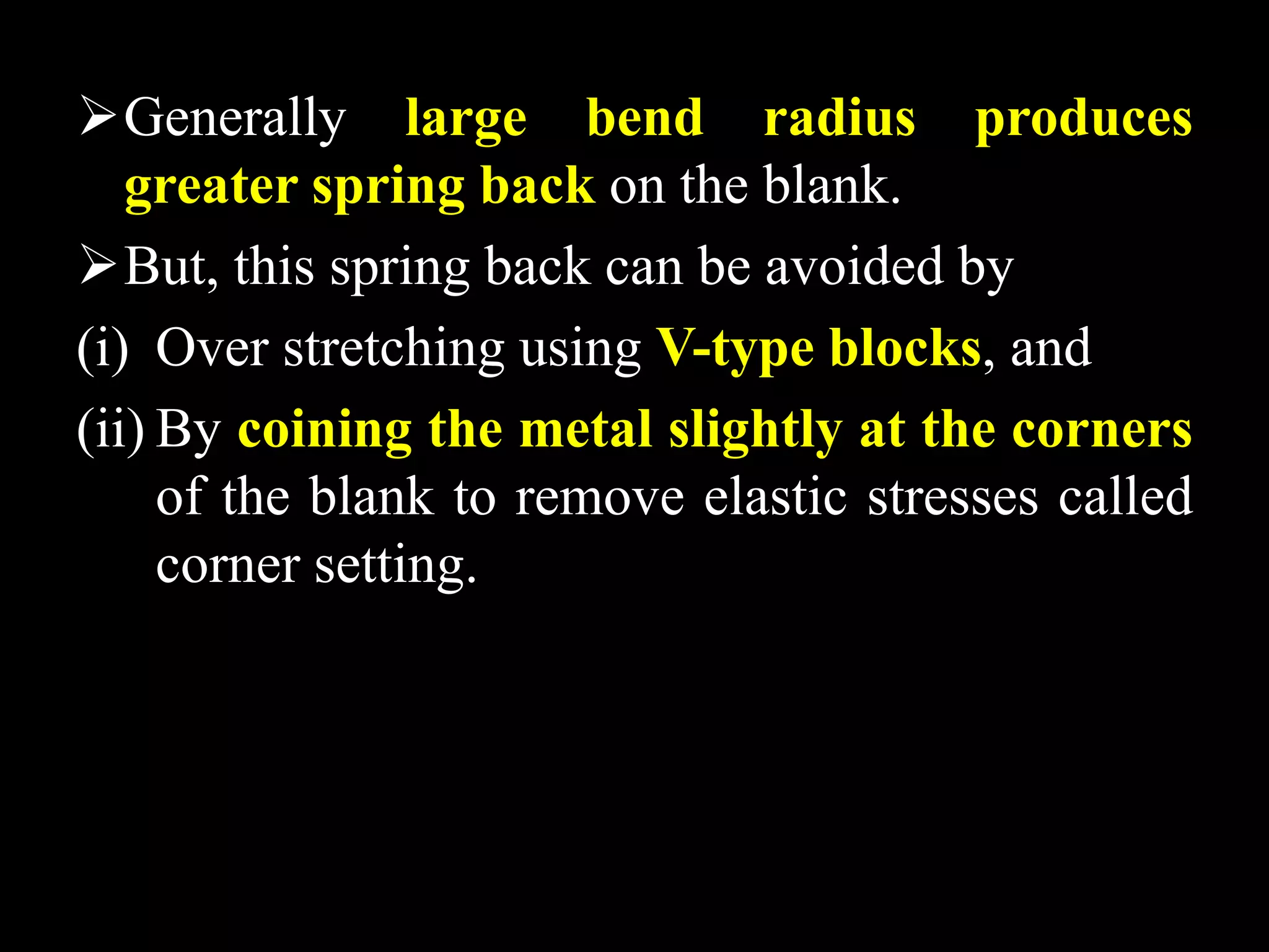 Unit 4-SHEET METAL PROCESSES | PPTX