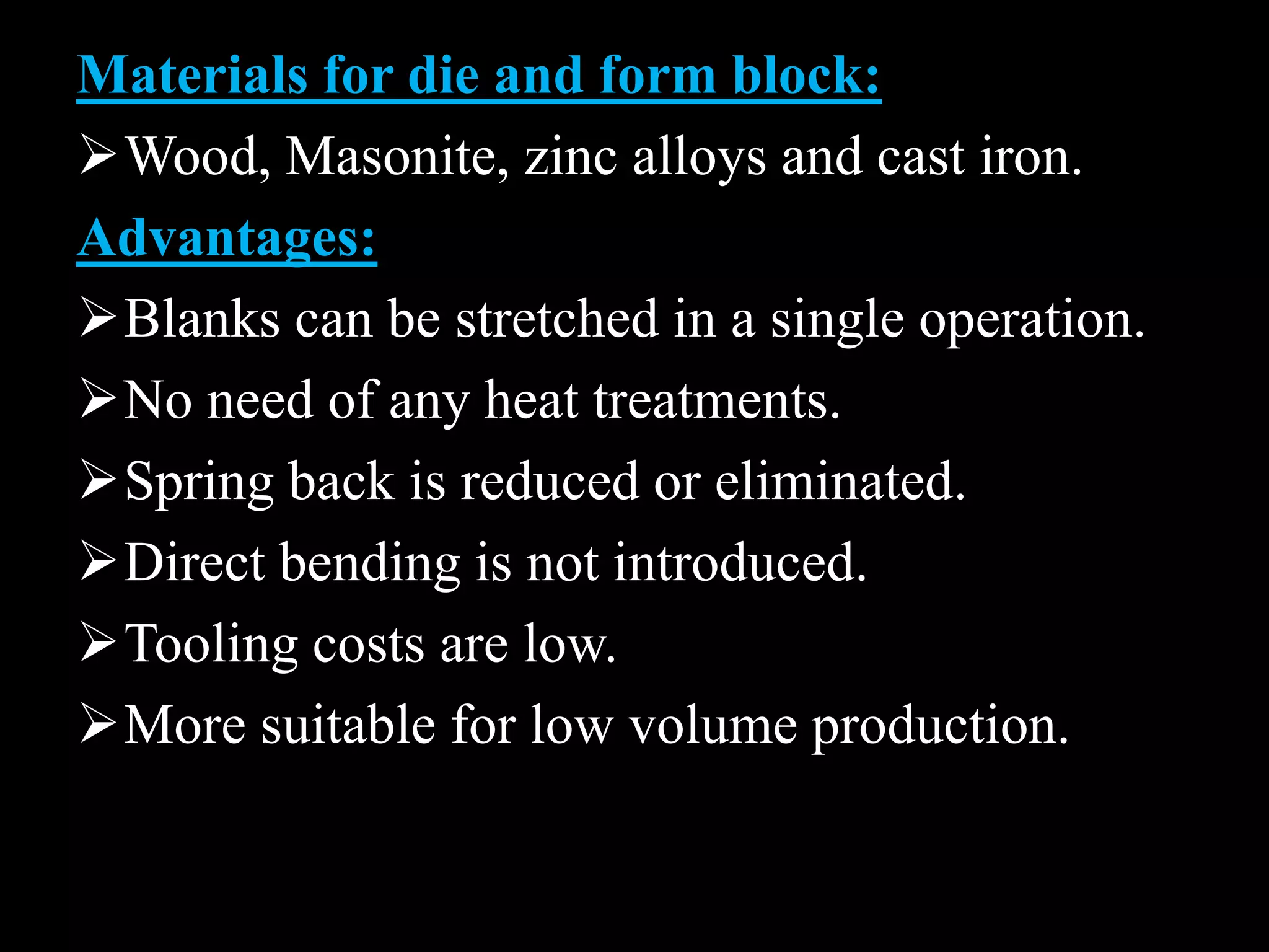 Unit 4-SHEET METAL PROCESSES | PPTX
