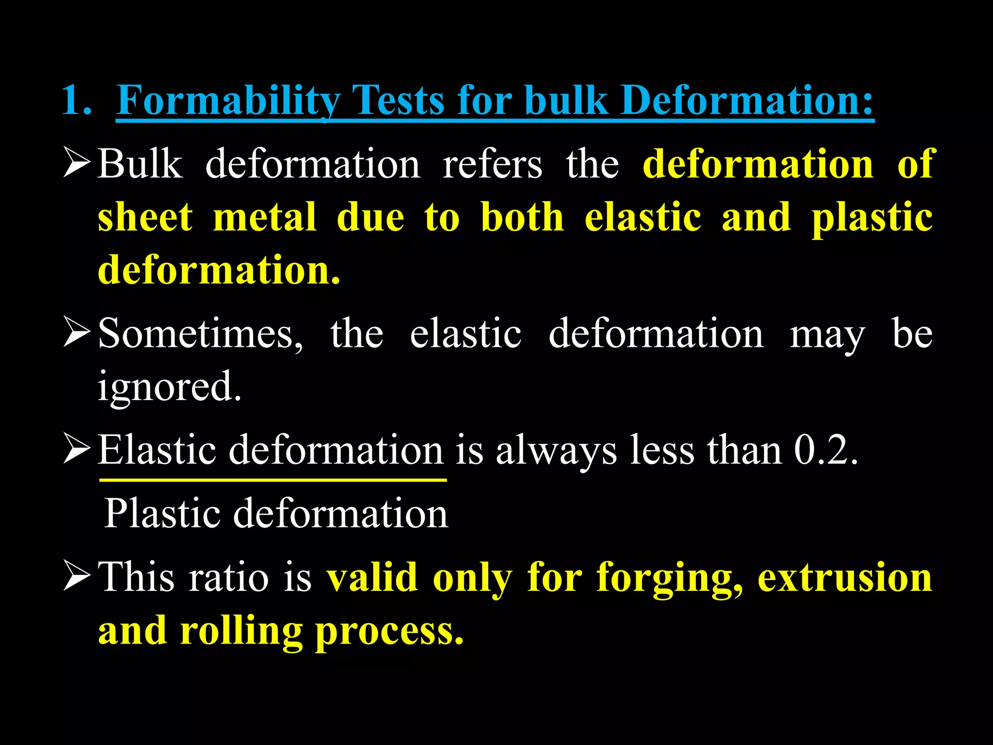 Unit 4-SHEET METAL PROCESSES | PPTX