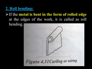 Unit 4-SHEET METAL PROCESSES | PPTX