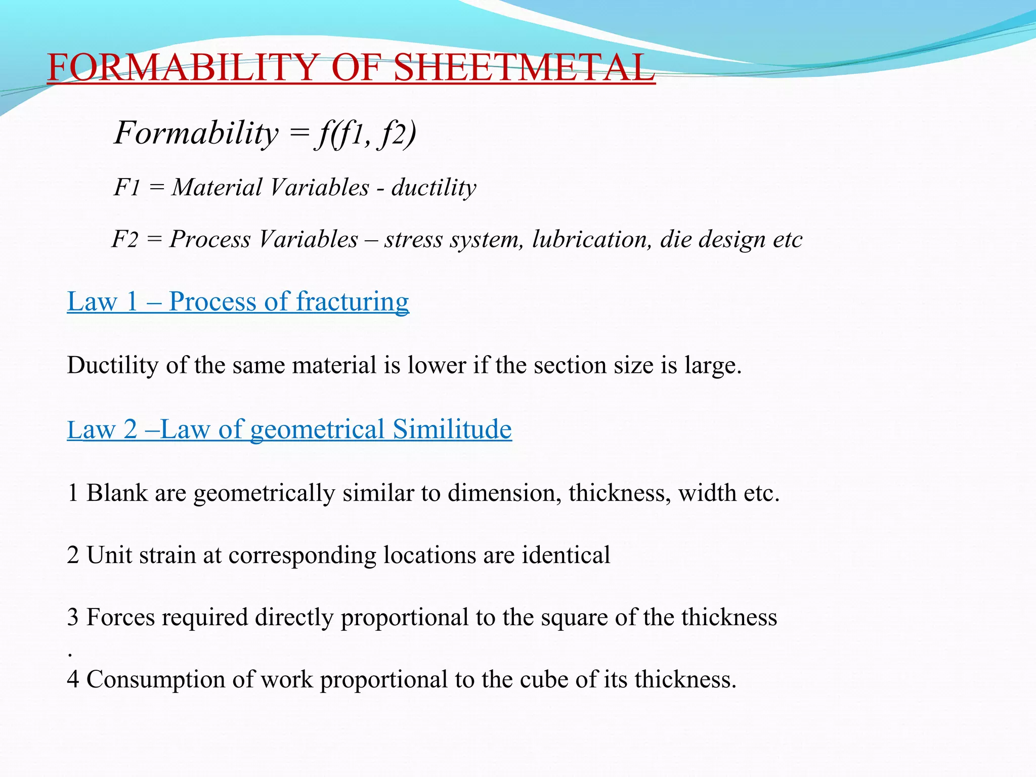 Sheet Metal Processes | PPT