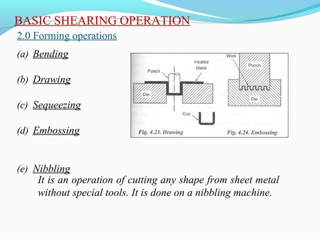 Sheet Metal Processes | PPT