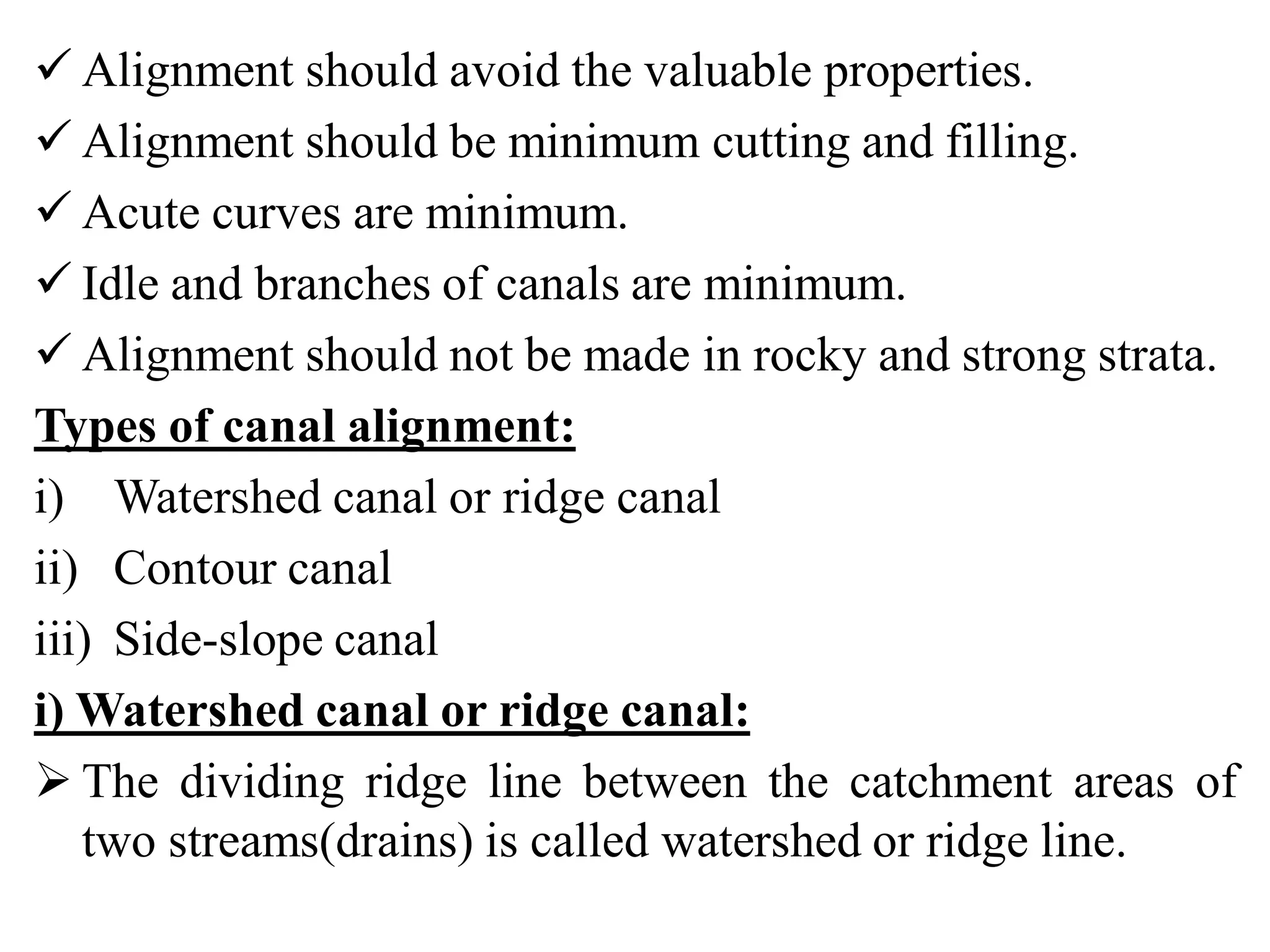 CANAL IRRIGATION | PDF
